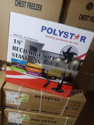 NEW Polystar Pv-3018b Rechargeable Standing Fan in Eko Atlantic - Home ...