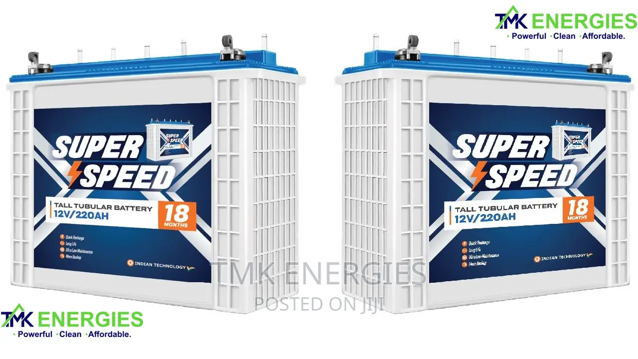 220ah 12V Superspeed Tubular Battery in Ikeja - Solar Energy, Tmk ...