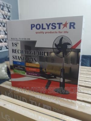 Quality Trending Polystar 18 Inch Rechargeable Stand Fan in Mushin ...