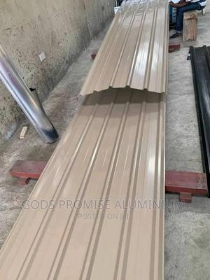 Beige Color Long Span/Metral Aluminium Roofing Sheets in Agege ...