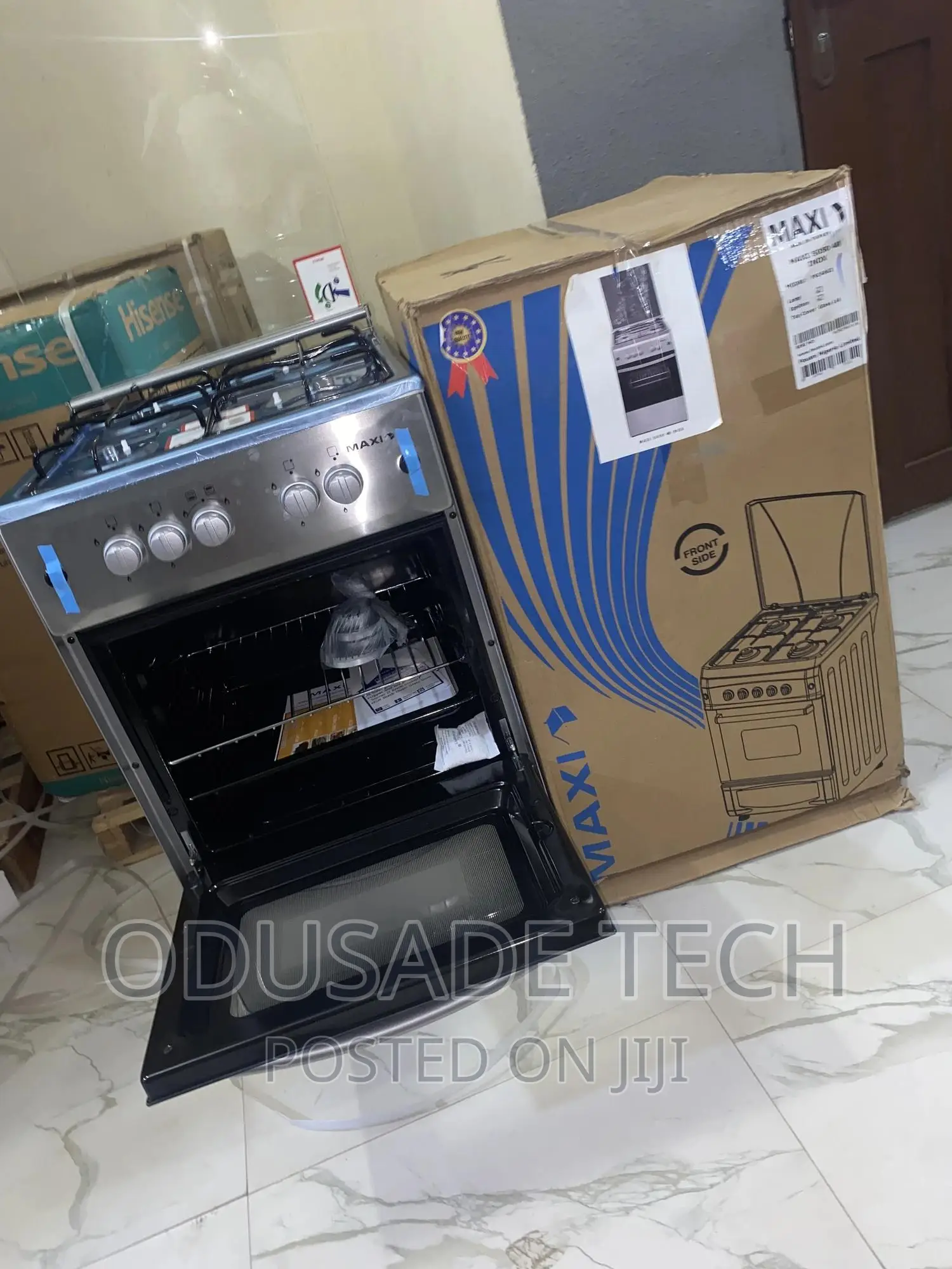 Maxi 50*50 4 Burner Gas Cooker Basic in Ikeja - Kitchen Appliances ...