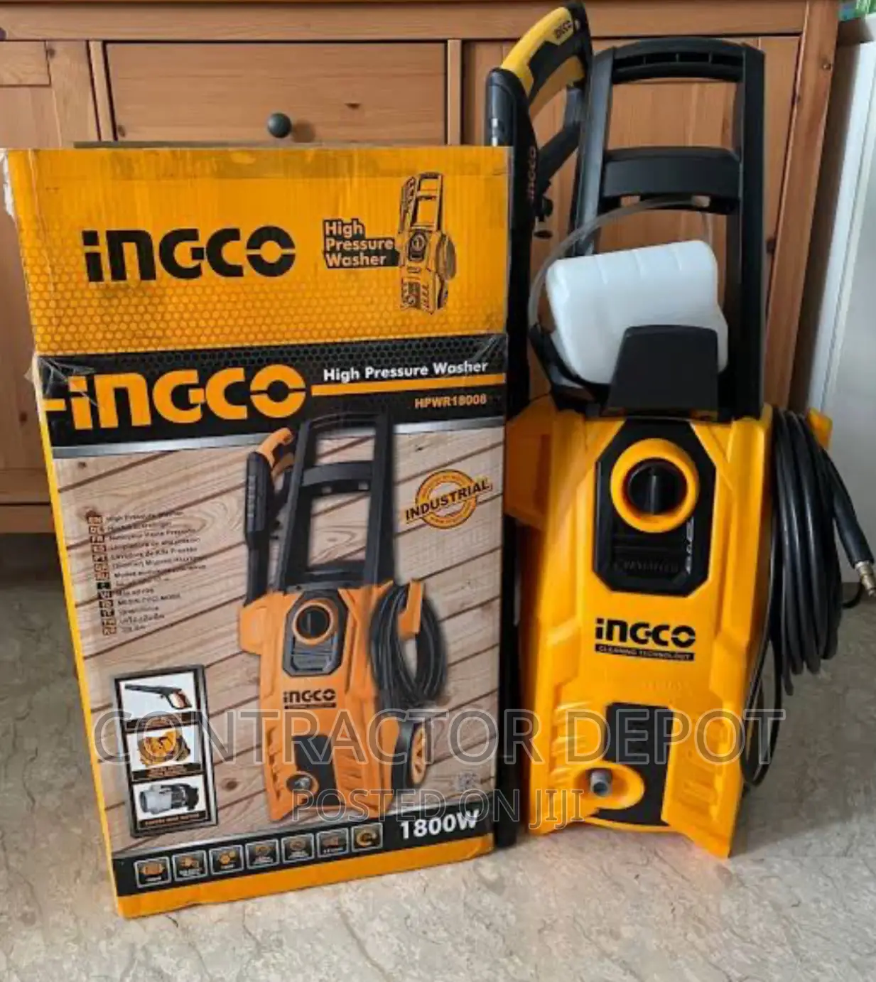 Ingco Original High Pressure Washer 1800w-150bar With Soap in Lagos ...