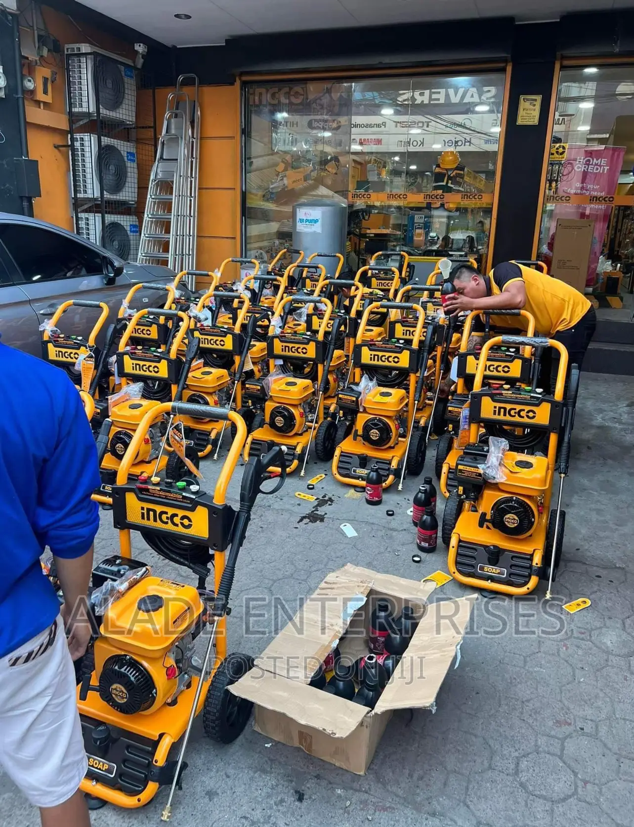 GHPW2003 6.0HP Gasoline High Pressure Washer 208CC 4-Stroke in Lagos ...