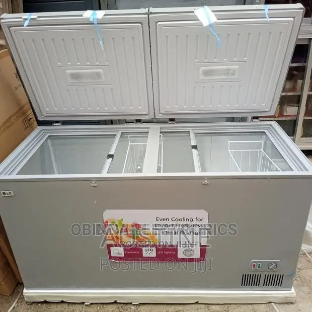 Brand New LG 600L Double Door Chest Freezer>Silver>External in Ojo ...
