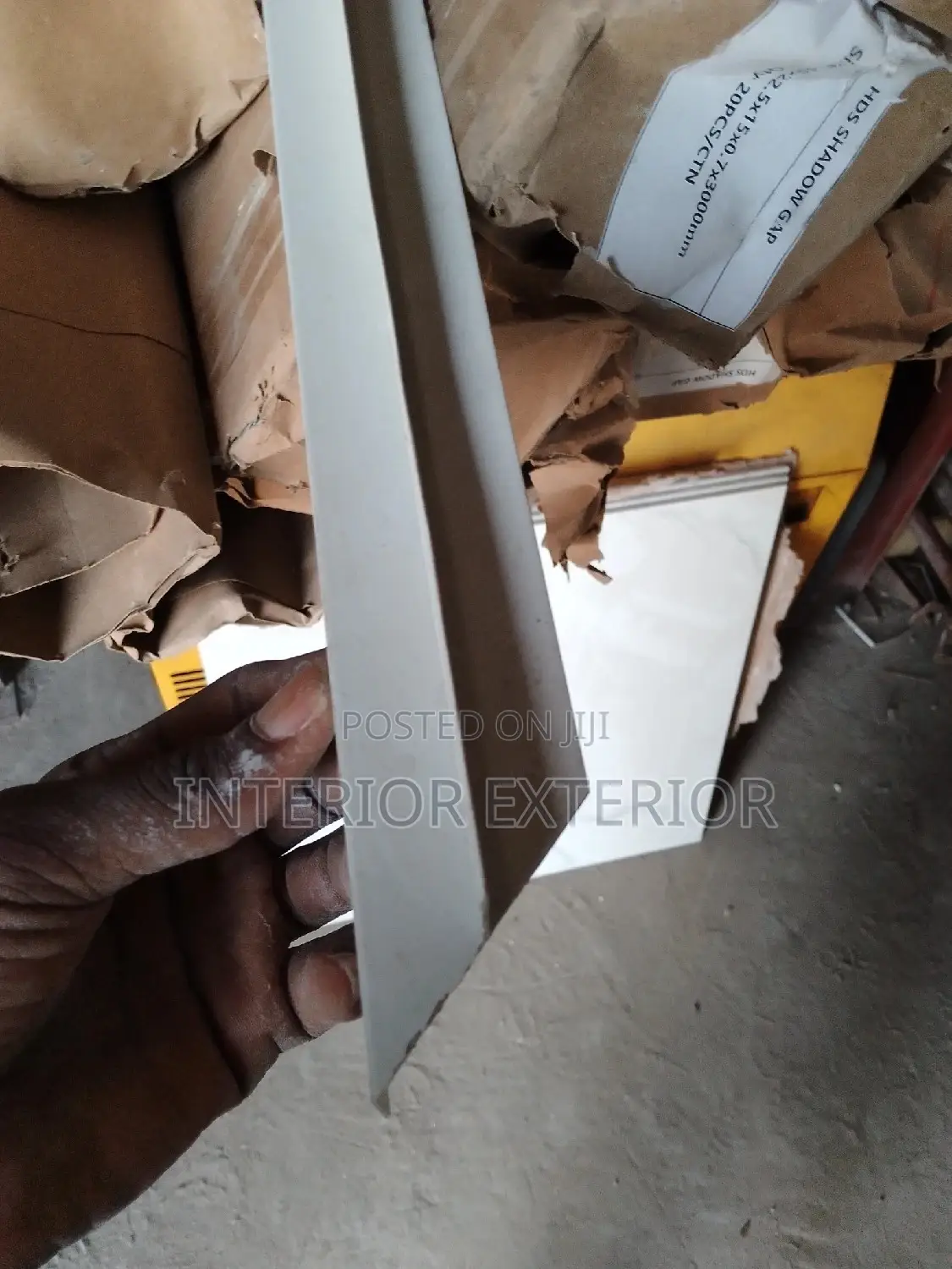 Pop Gypsum Board Ceiling With Cement Board Ceiling Installat in Ajah ...
