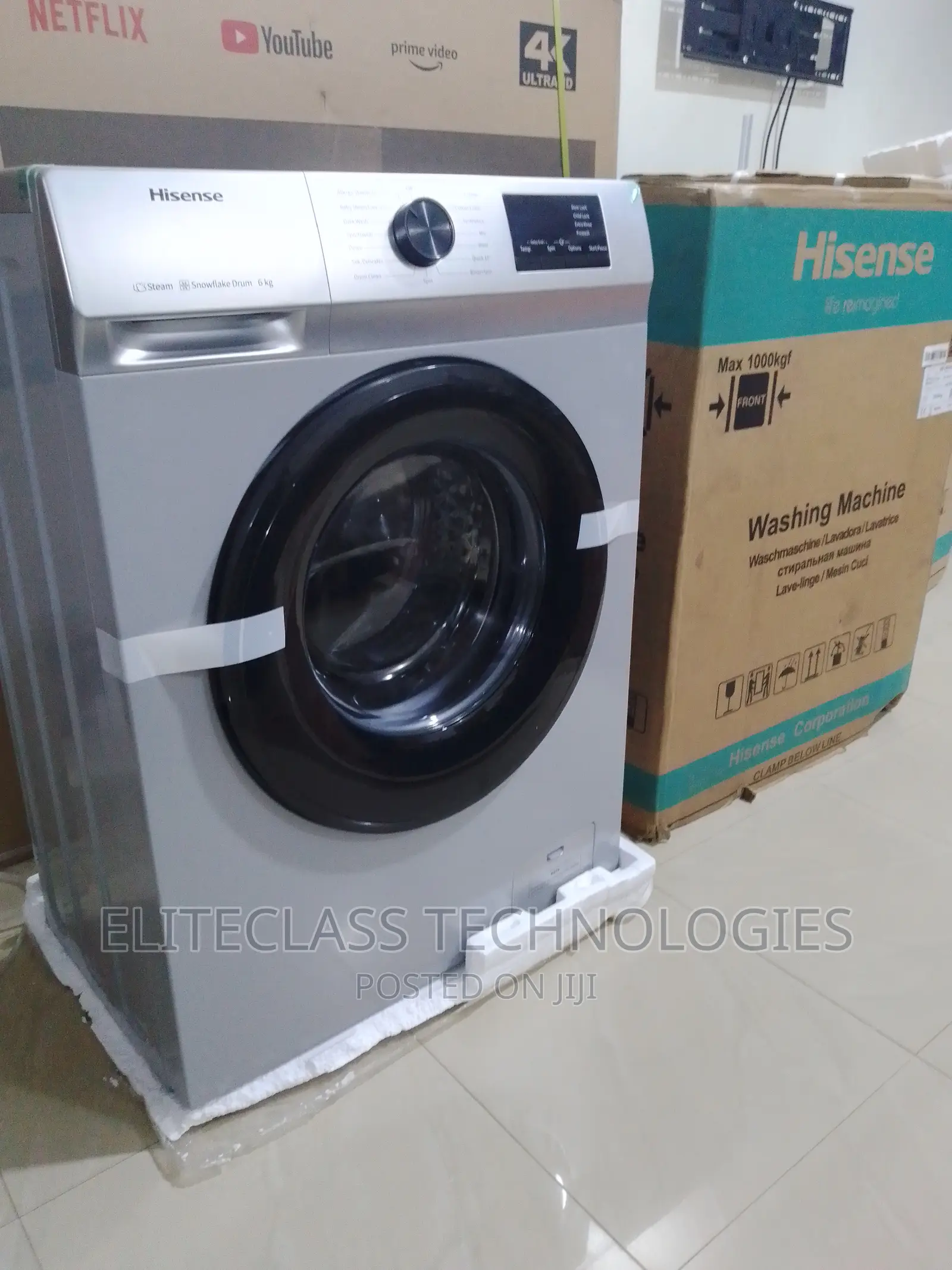 6KG Hisense WM6010MS-WFVB Front Load Washing Machine in Ikotun/Igando ...