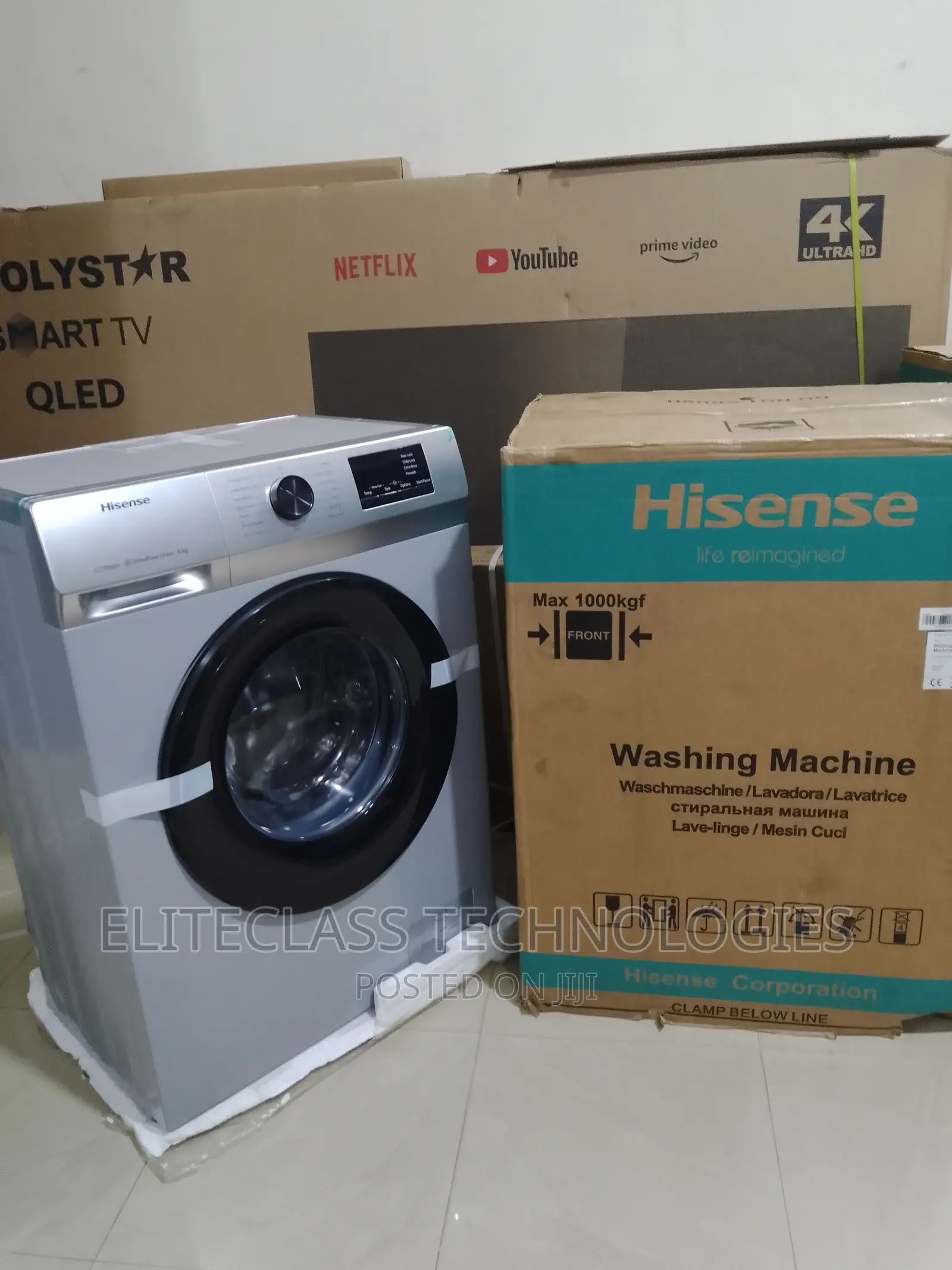 Hisense WM6010MS-WFVB Front Load 6KG Timer Washing Machine in Ipaja - Home Appliances ...