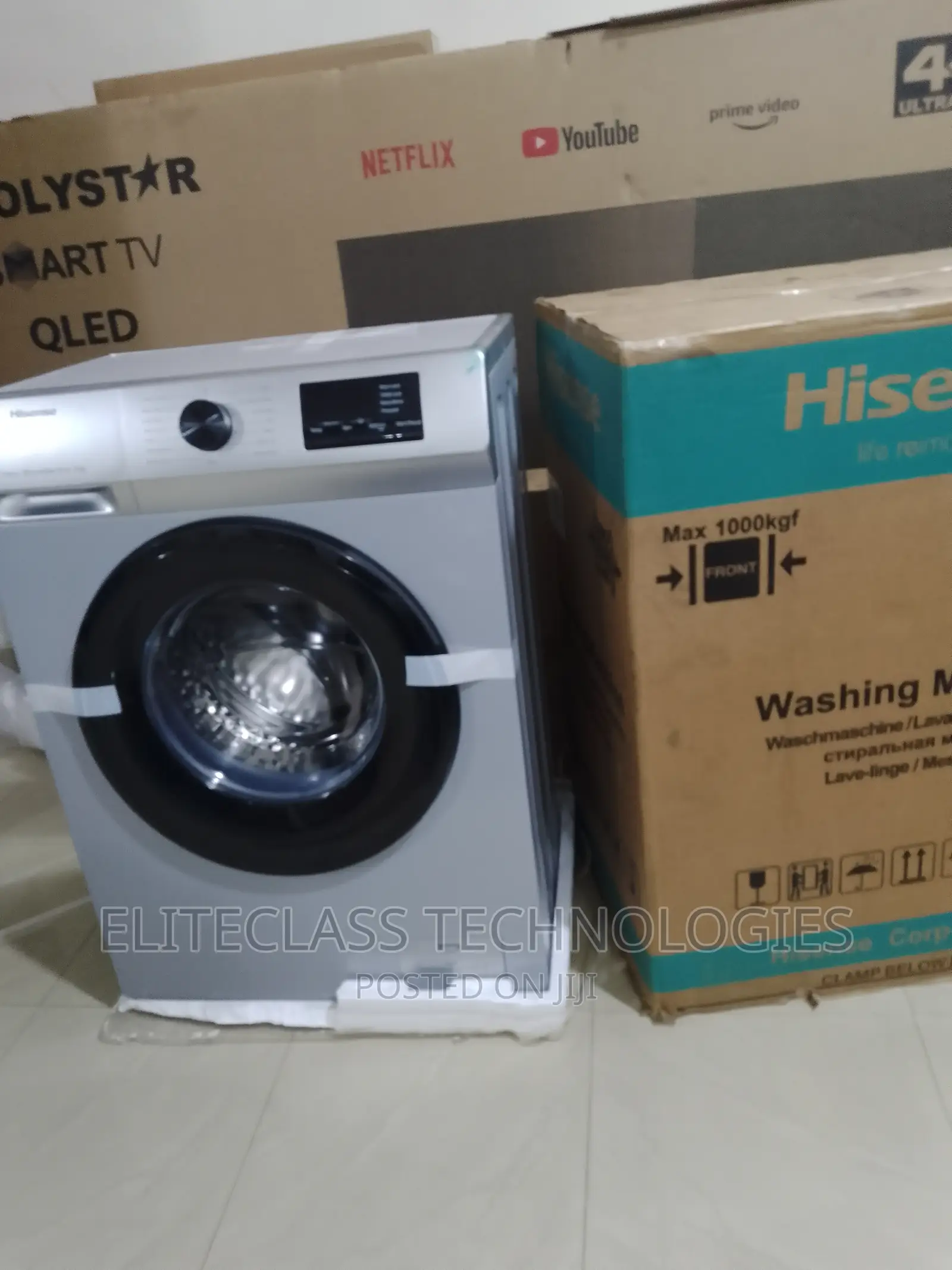Hisense Affordable 6KG Wash Spin Front Load Washing Machine in Lagos ...