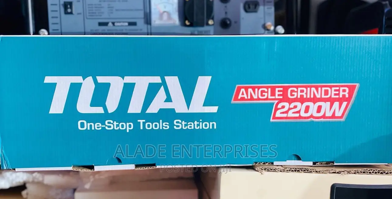 2200W Corded Angle Grinder With 1pcs Auxiliary Handle TOTAL in Lagos ...