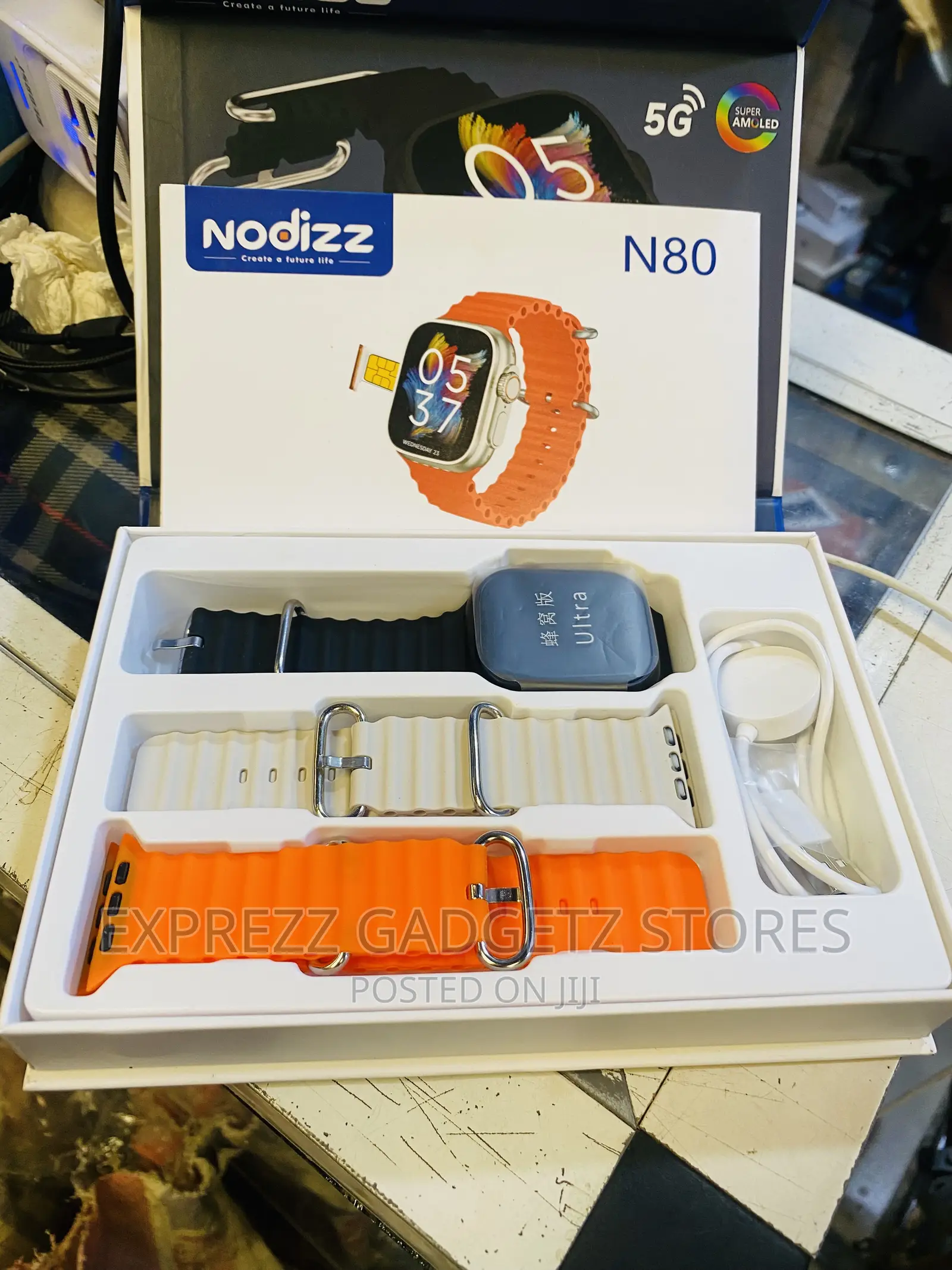 Nodizz N80 5G Ultra Smartwatch Watch (2024 Edition) in Surulere - Smart ...