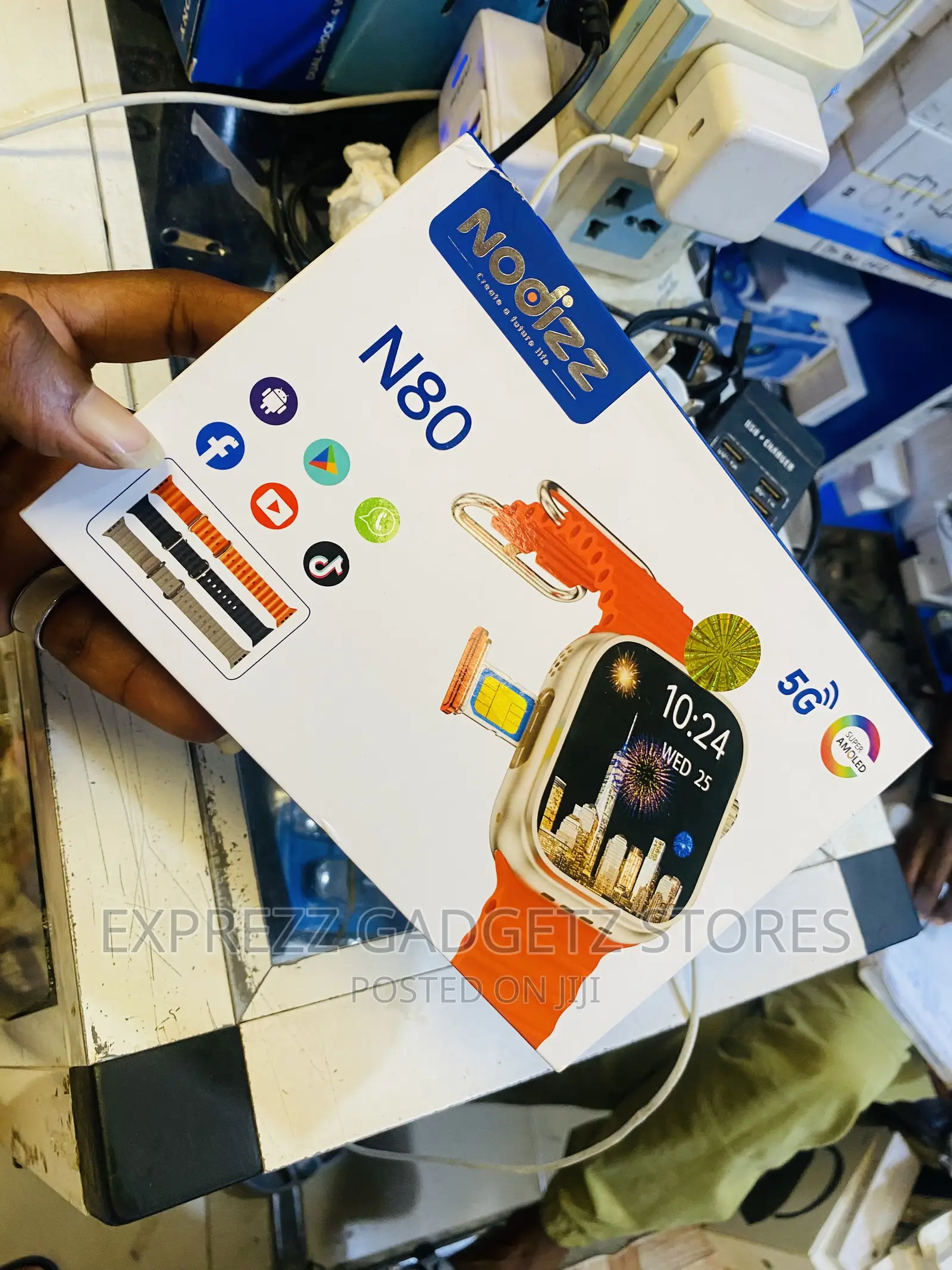 Nodizz N80 5G Ultra Smartwatch Watch (2024 Edition) in Surulere - Smart Watches & Trackers ...