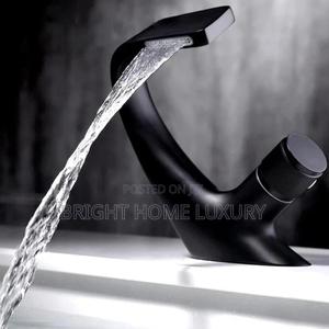 Black Fancy Waterfall Basin Mixer Tap in Mushin - Plumbing & Water ...