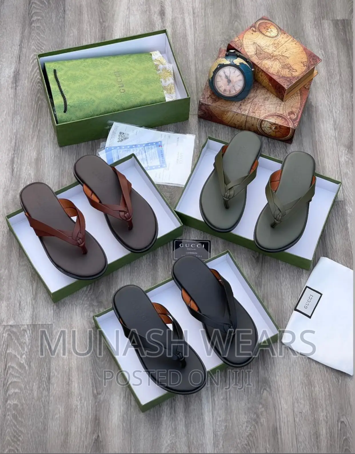 Quality Leather Slipers in Ikeja - Shoes, Munash Wears | Jiji.ng