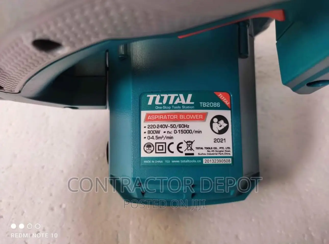 Total Aspirator Blower 800W (Tb2086) Industrial in Lagos Island (Eko ...