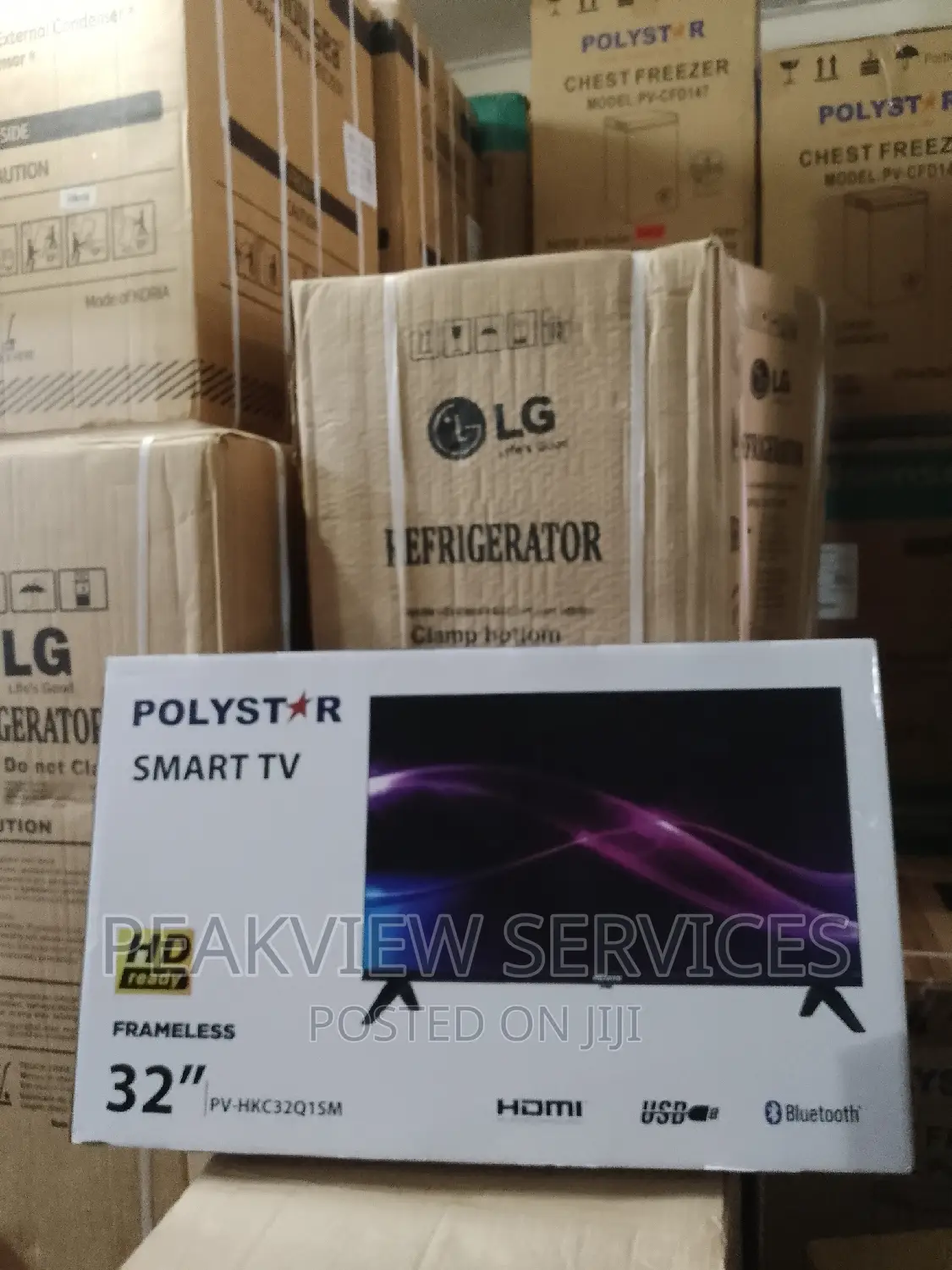 Polystar Straight 32" Inches Smart TV With Remote Control in Ikeja - TV ...