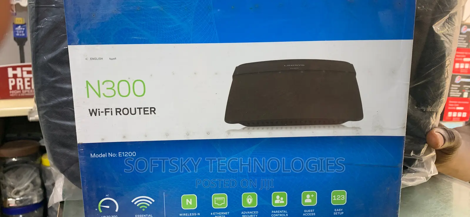 Linksys N300 Wi-Fi Router in Ikeja - Networking Products, Softsky ...