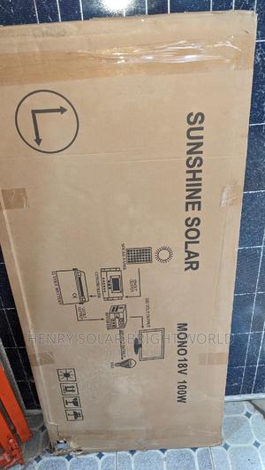 100w Sunshine Panel in Ojo - Solar Energy, Henry Solar World Venture ...