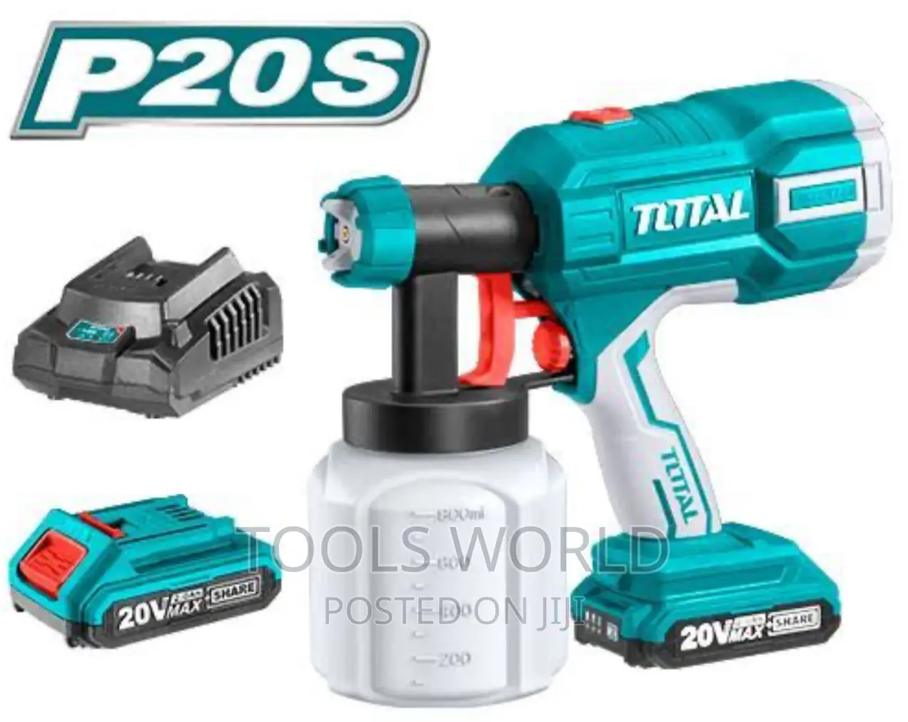 Total Lithium Ion Cordless Sprayer Spray Gun 20V 800ml in Lagos Island ...
