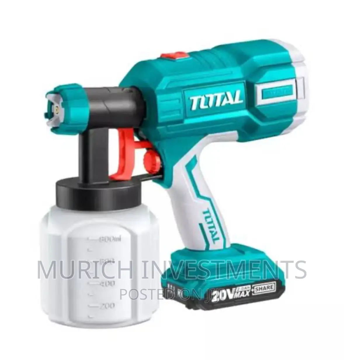 20V Cordless Spray Gun Total With Battery and Charger in Lagos Island ...