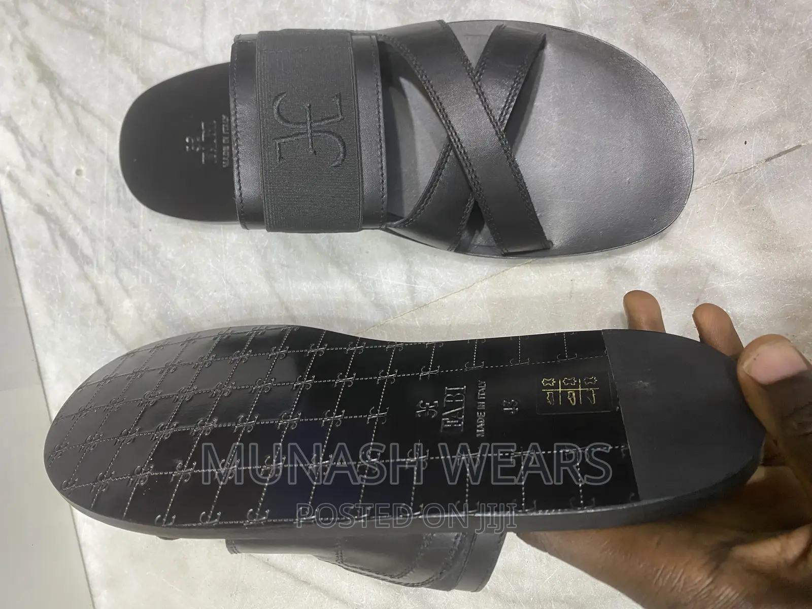 Italian Leather Original Slipers in Alimosho - Shoes, Munash Wears ...