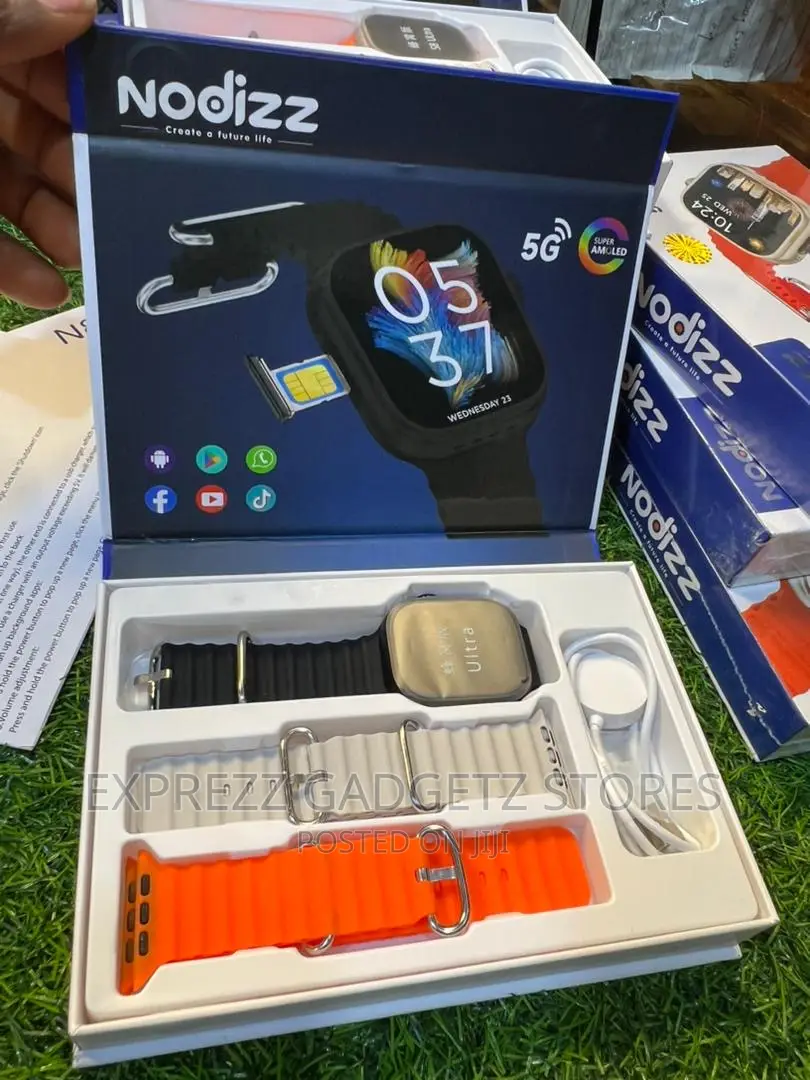 Nodizz N80 5G Ultra Smartwatch Watch (2024 Edition) in Surulere - Smart ...