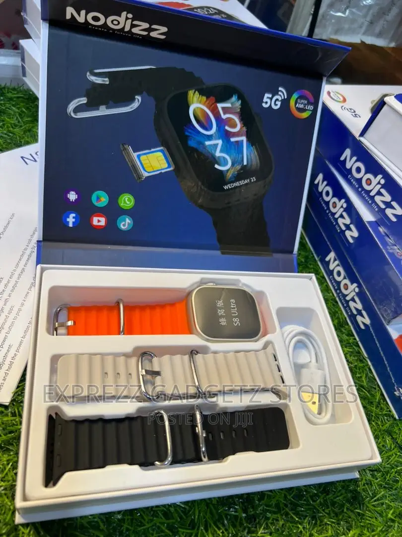 Nodizz N80 5G Ultra Smartwatch Watch (2024 Edition) in Surulere - Smart Watches & Trackers ...