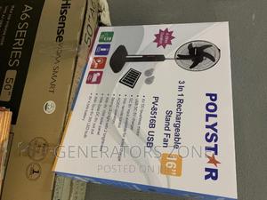Brand New 16 Inch Pv-8516b USB Polystar Rechargeable Fan in Ojo - Home ...