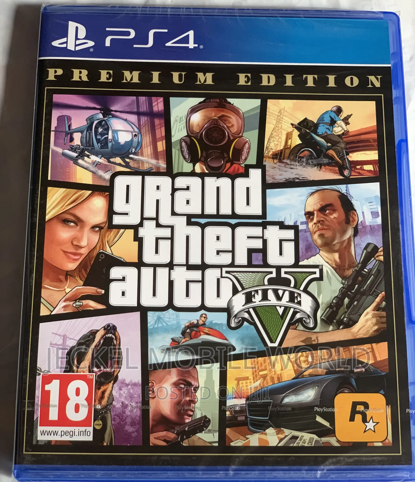 Playstation 4 Grand Theft Auto in Ikeja - Video Games, Jeckel Mobile ...