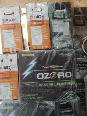 Ozoro and Turbo Tubular Batteries, 220ah/12v, Available. in Ojo - Solar ...