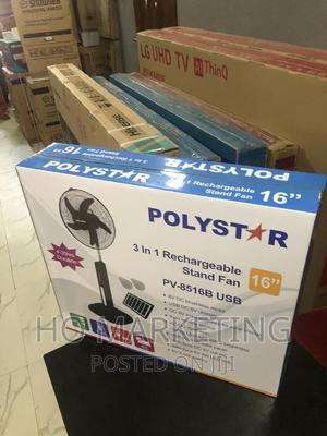 Polystar 16 Inches Standing Fan Rechargeable With Remote in Alimosho ...