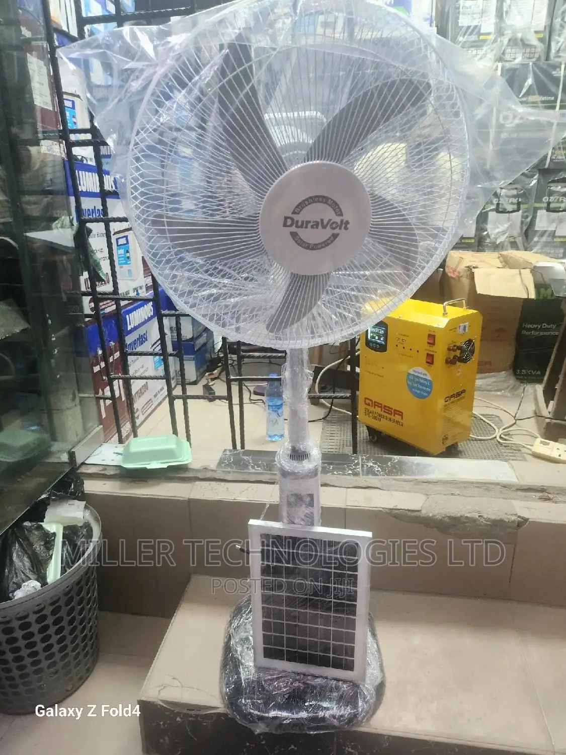 Duravolt Rechargeable Fan in Ojo - Solar Energy, Miller Technologies ...