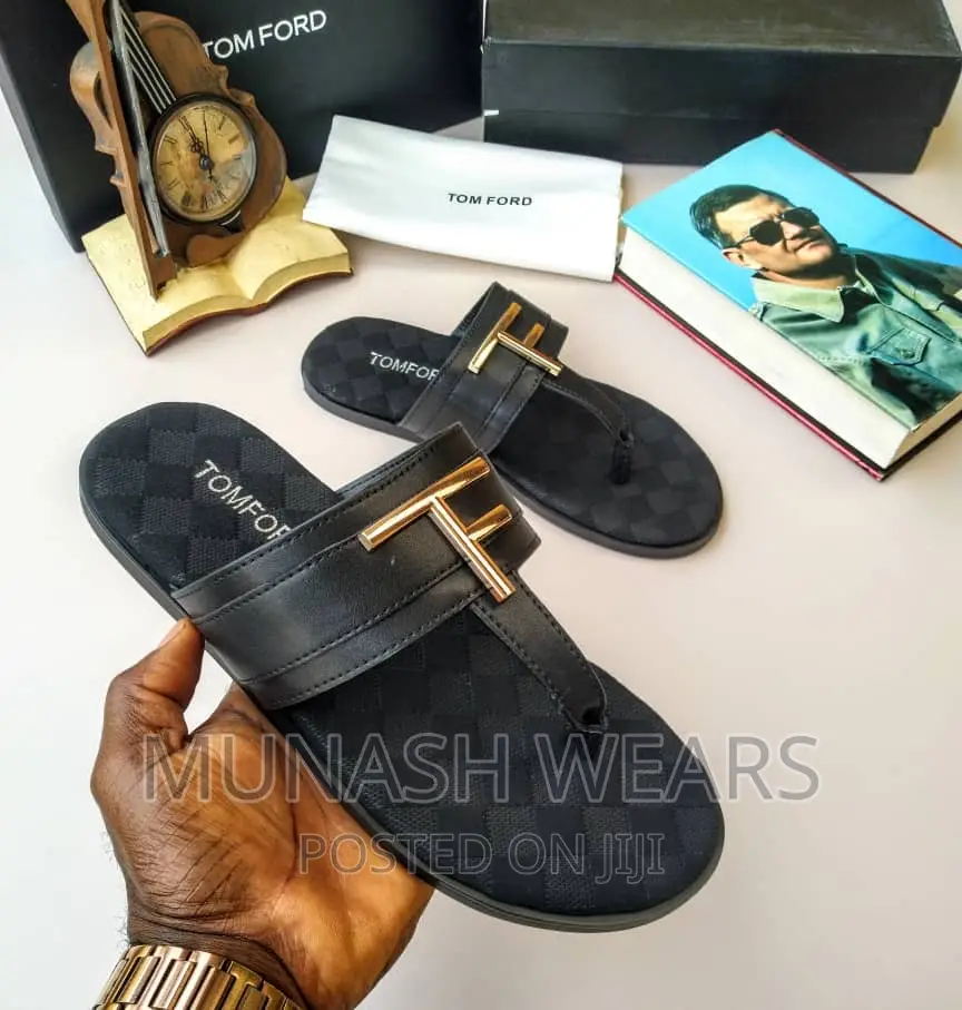 Tomford Leather Slipers in Ikeja - Shoes, Munash Wears | Jiji.ng