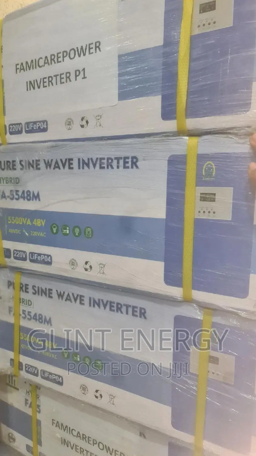 5.5kva 48v Famicare Inverter in Ojo - Solar Energy, Glint Energy | Jiji.ng