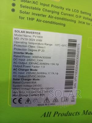 Must Solar Inverter 3kva 24v Hybrid 80ah Charge Controller in Lekki ...