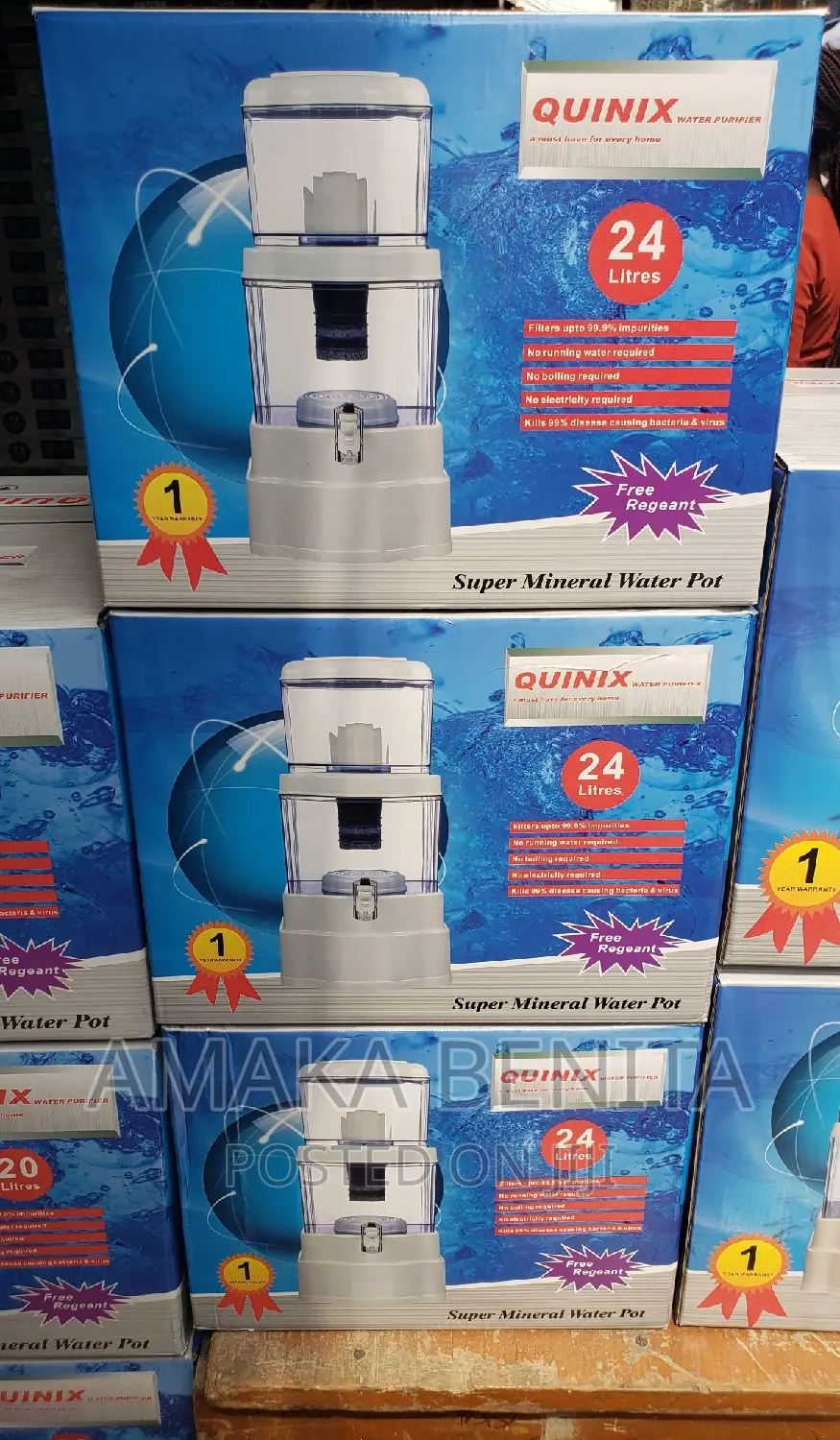 Quinix Water Purifier 24ltrs in Lagos Island (Eko) - Home Appliances ...