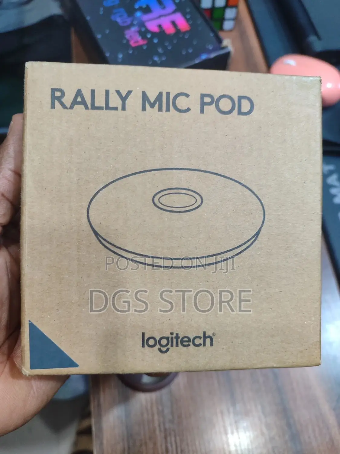 Logitech Rally Mic Pod Boundary Microphone in Ikeja - Audio & Music ...