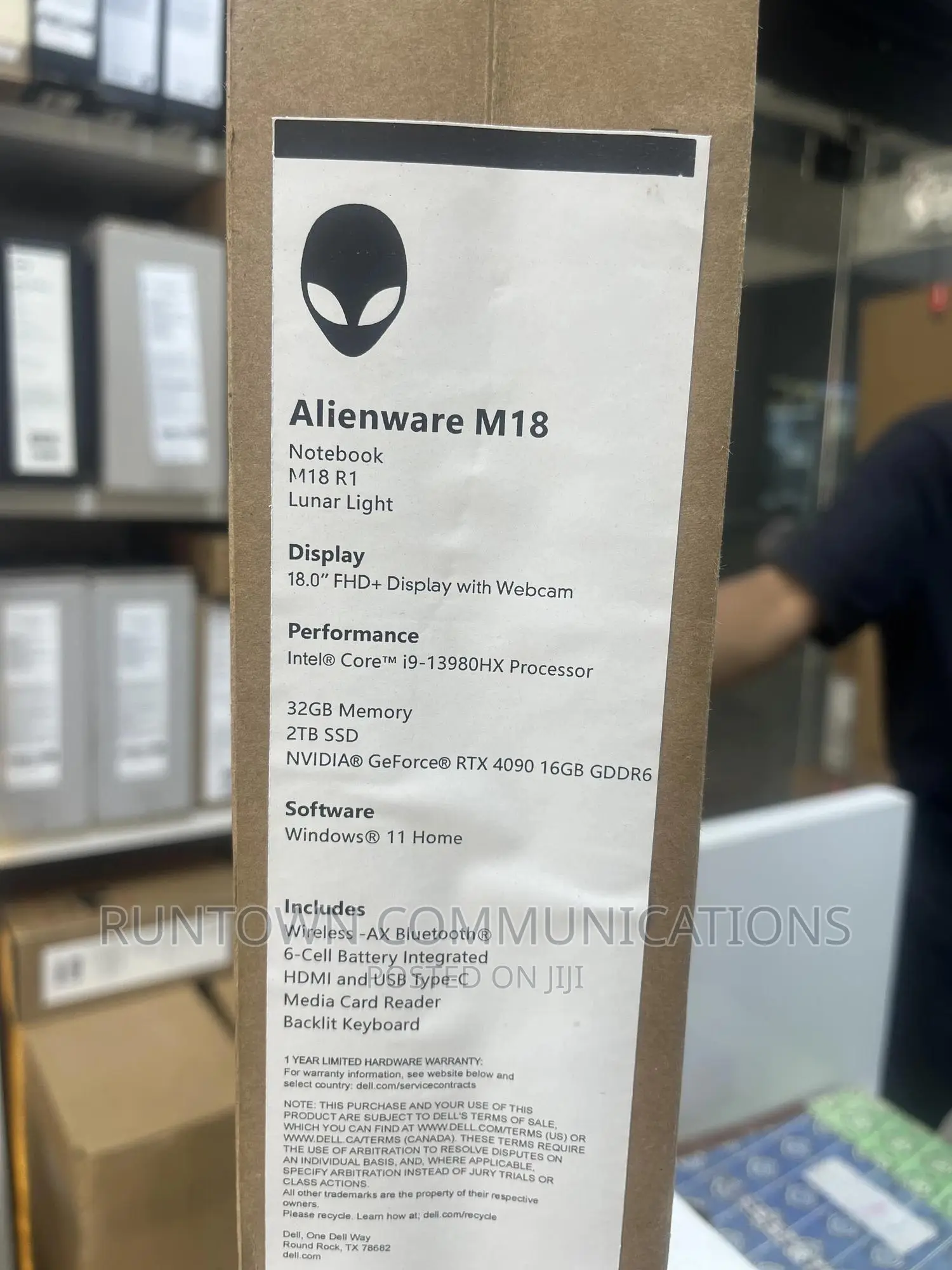 New Laptop Dell Alienware M18X 32GB Intel Core I9 SSD 2T in Ikeja ...