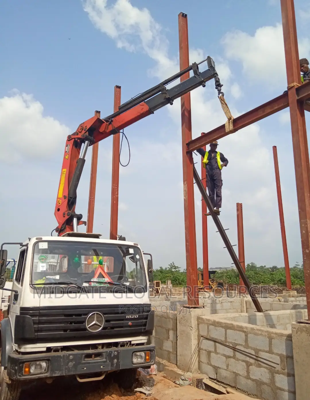 Long Boom Crane Truck (Hiab) for Rental Service for sale - Midgate ...