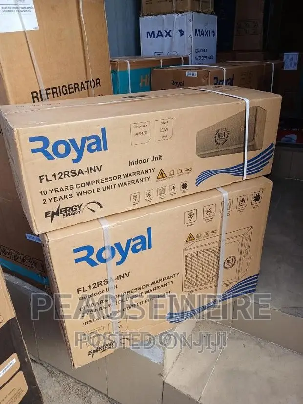 Brand New Royal 1.5hp Inverter Split Unit Air Conditioner in Ojo - Home ...