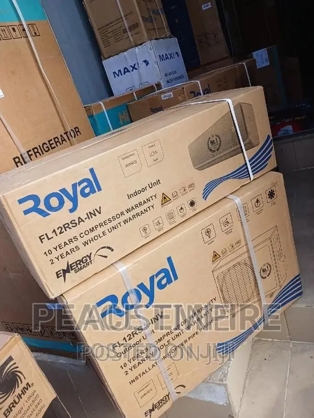 Brand New Royal 1.5hp Inverter Split Unit Air Conditioner in Ojo - Home ...