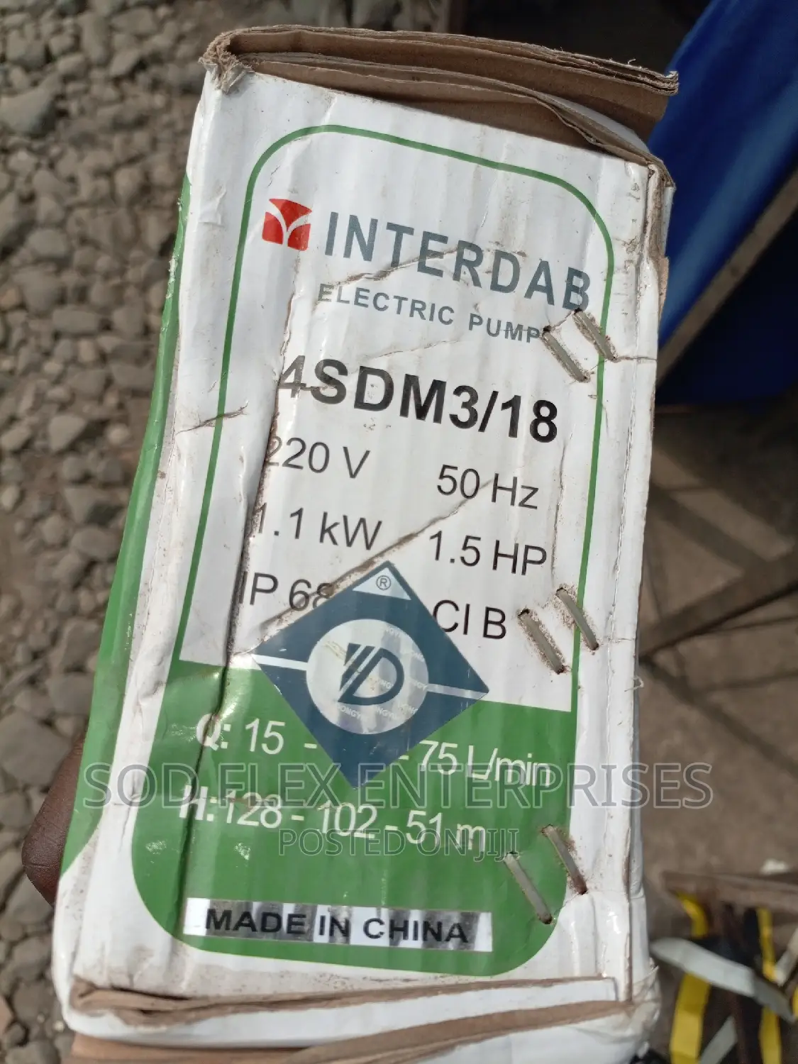 1.5hp 100% Copper Interdab Submasible Pump in Lagos Island (Eko ...