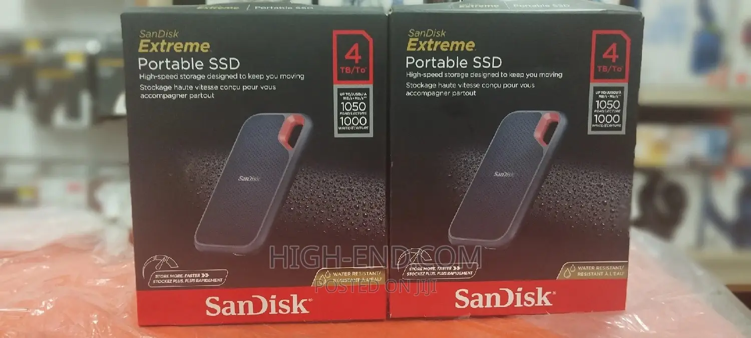 Sandisk Extreme Pro 4tb Portable SSD 1050mbps in Ikeja - Computer Accessories , High-end. Com ...