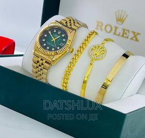 Rolex Quality Chain Female Wristwatch With Bangles in Lagos Island (Eko ...