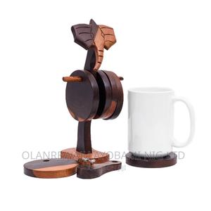 Hand Carved Original Designed Coasters Elephant-Head Holder. in Lagos ...