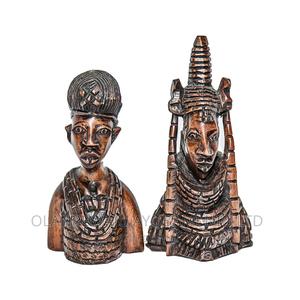 Benin King and Queen African Sculpture Artwork in Lagos Island (Eko ...