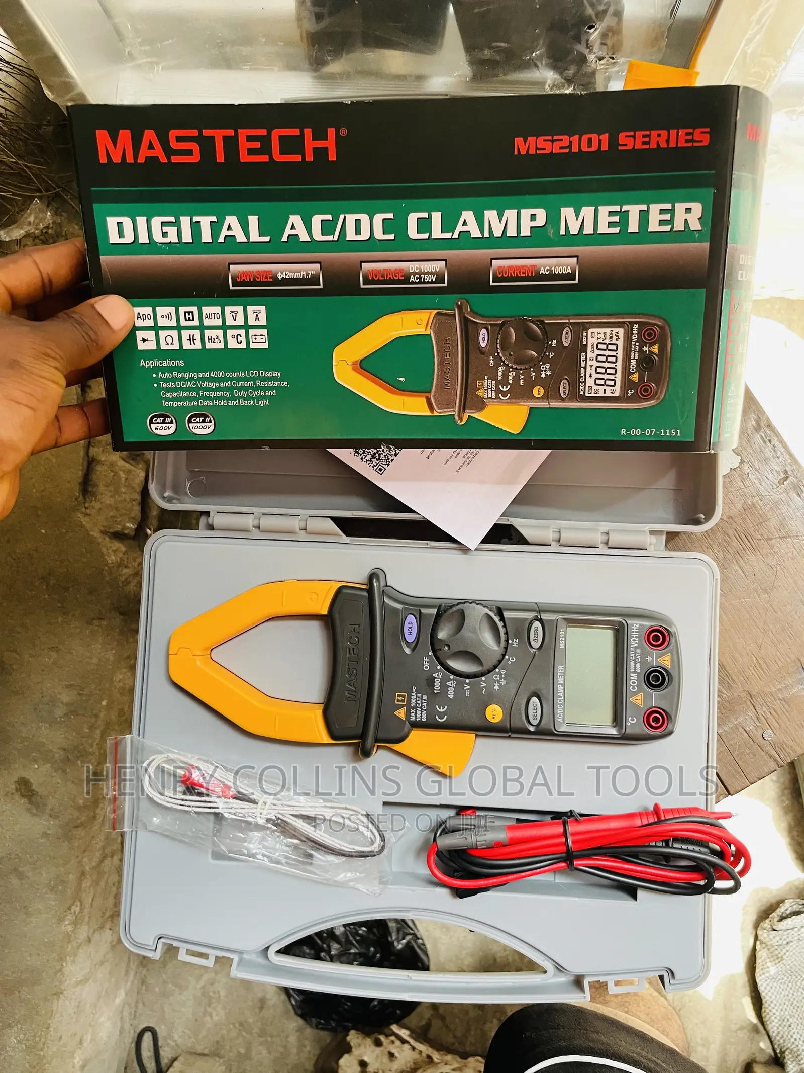 Ac/Dc Mastech Digital Clampmeter MS2101 in Lagos Island (Eko ...