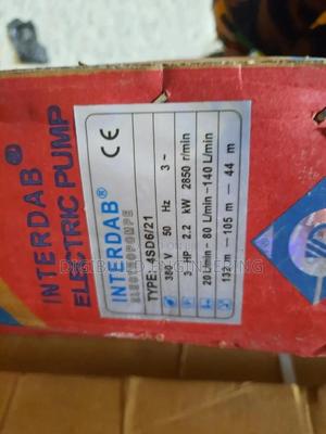 3hp Interdab Submersible Pump 3phase in Orile - Plumbing & Water ...