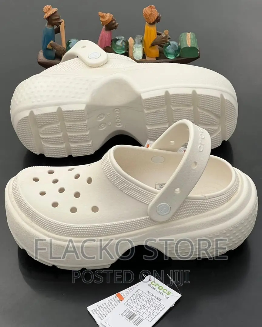 Classic Crush Clogs High Sole Crocs Available in Lagos Island (Eko ...