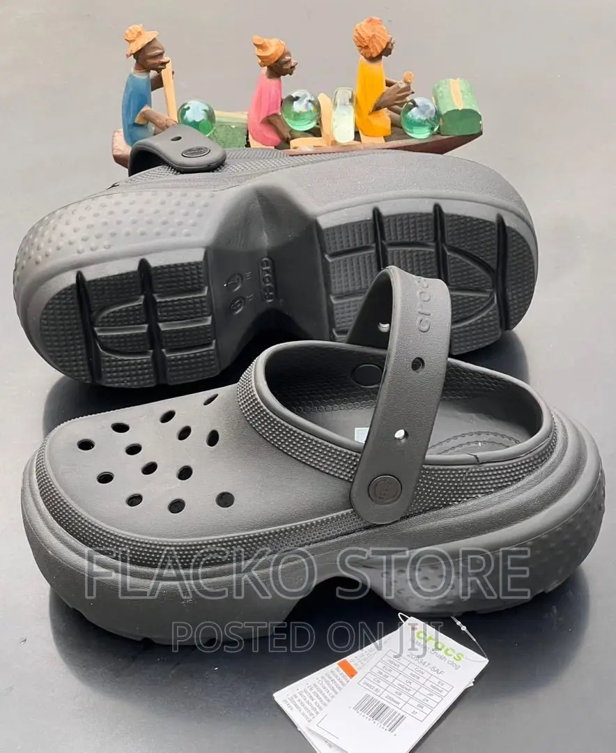 Classic Crush Clogs High Sole Crocs Available in Lagos Island (Eko ...