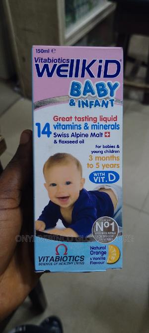 Vitabiotics Wellkid Baby Infant Multivitamin Liquid in Ikeja - Vitamins ...